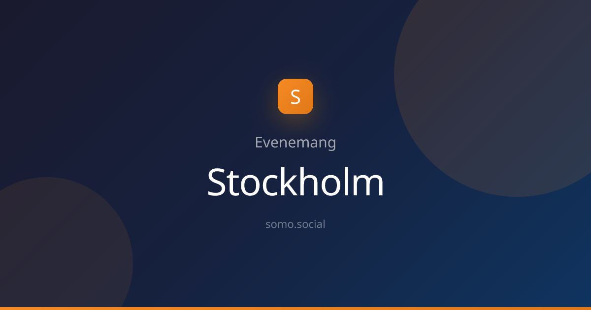 Sample Sales i Stockholm 2026 — 1+ aktuella event | Somo